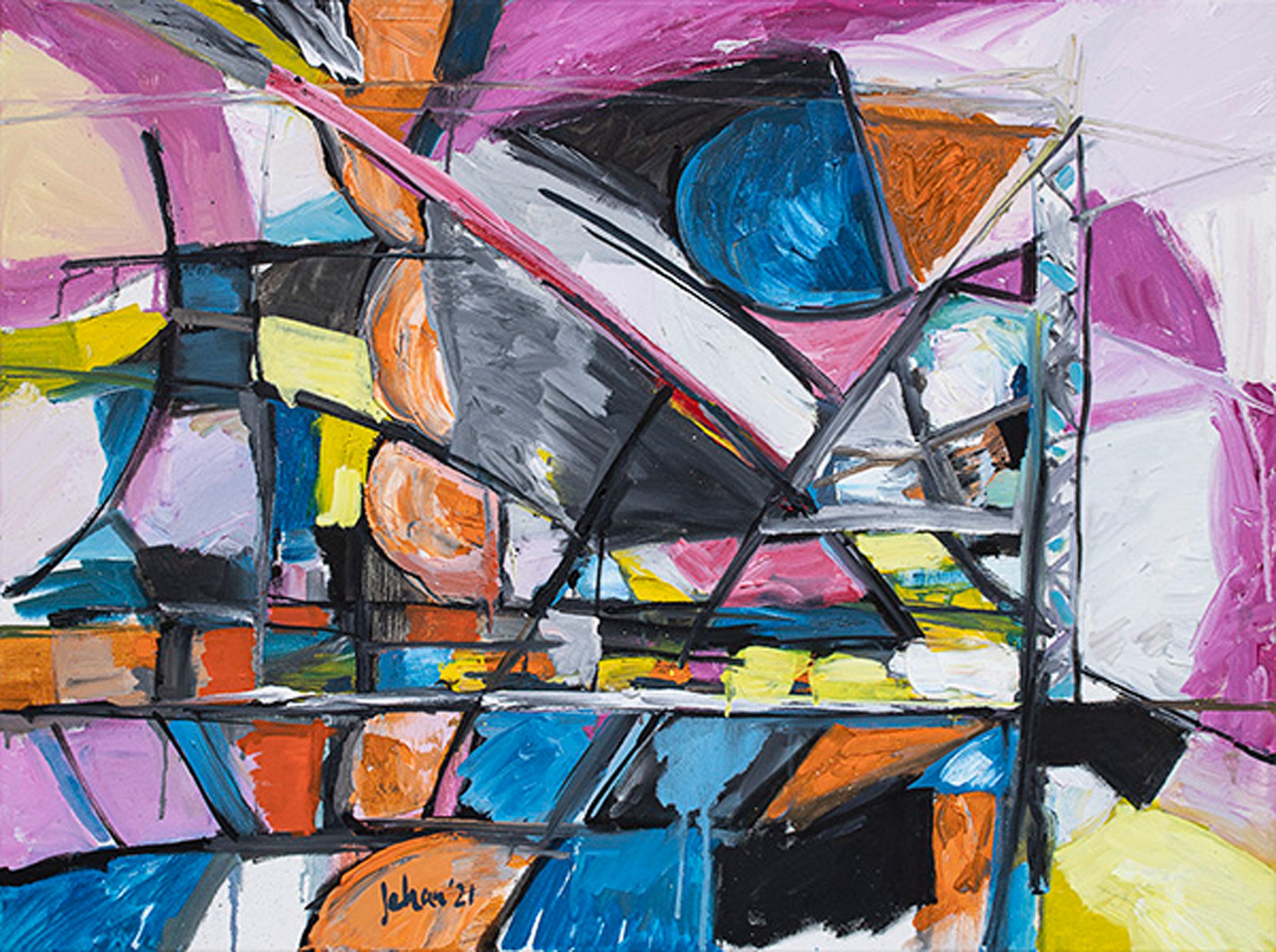 JEHAN - Artist and graphic layouter - Berlin, Germany | GALLERY SOPHIE ...